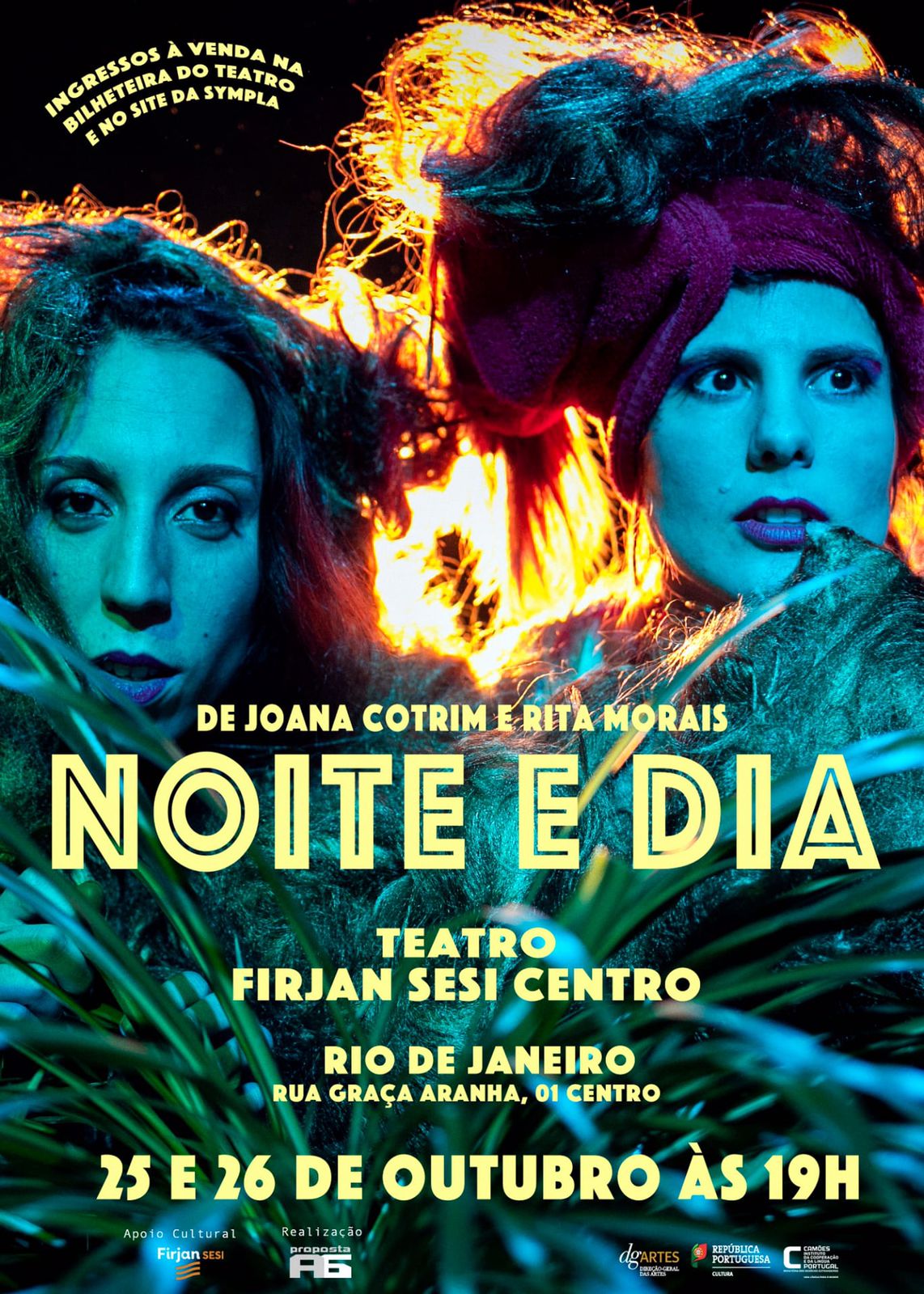 NOITE E DIA – ONG REDE – ARTE & REDE – Rio de Janeiro